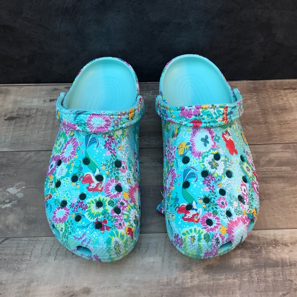 CROCS | Shoes | Crocs Disney X Vera Bradley Little Mermaid Clog | Poshmark
